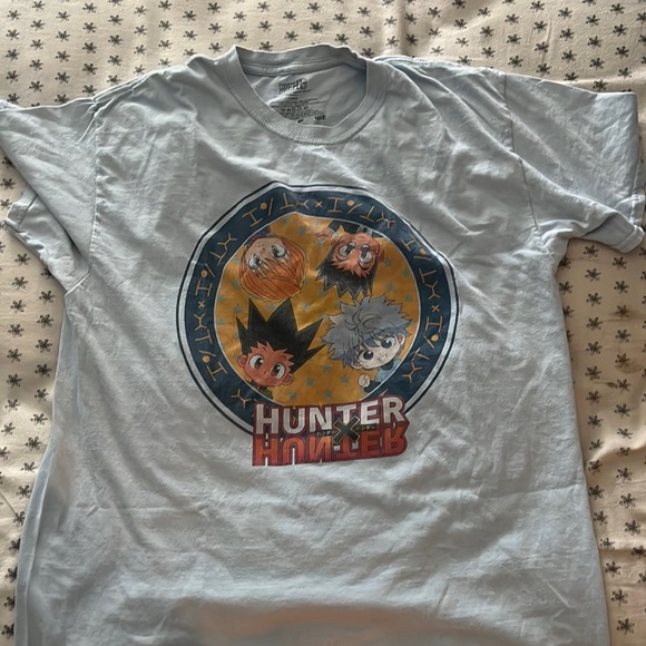 Hot Topic | Shirts | Hunter X Hunter Blue Shirt Hot Topic | Poshmark